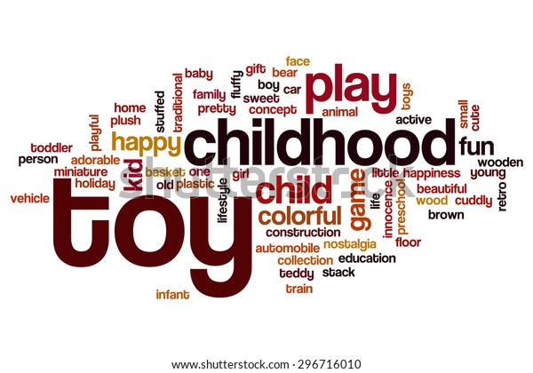 Toy Word Cloud 스톡 일러스트 296716010 | Shutterstock