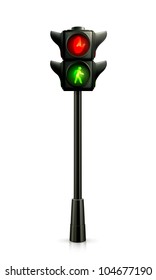 Traffic Lights Bitmap Copy Stock Illustration 104677190 | Shutterstock