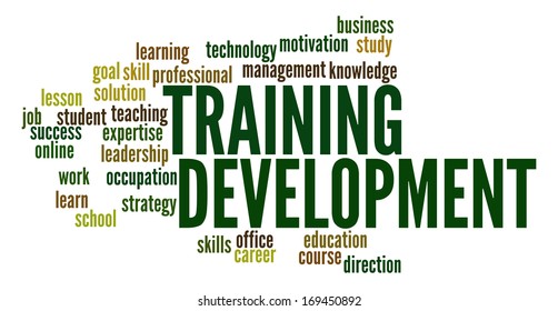 Training Development Word Collage Stock Illustration 169450892 ...