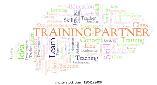 Training Partner Word Cloud Stock Illustration 1204192408 | Shutterstock