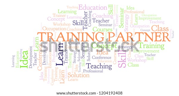 Training Partner Word Cloud Stock Illustration 1204192408 | Shutterstock