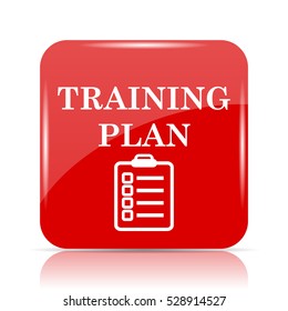 Training Plan Icon Training Plan Website Stock Illustration 528914527
