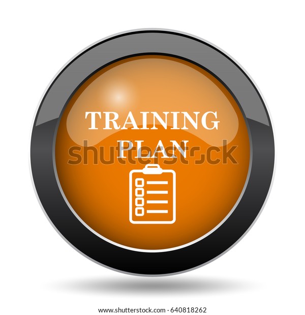 Training Plan Icon Training Plan Website Stock Illustration 640818262 ...