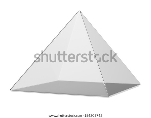 Transparent Pyramid Stock Illustration 156203762
