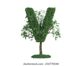 Tree Alphabet Stock Illustration 210770548 | Shutterstock