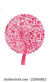 Tree Hearts Stock Illustration 232450852 | Shutterstock