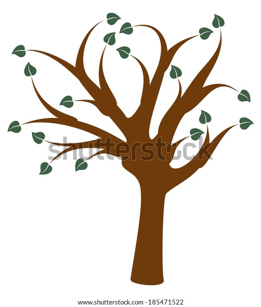 Tree Illustration Stock Illustration 185471522 | Shutterstock
