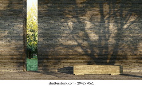 Tree Shadow On Wall Stock Illustration 294277061 | Shutterstock