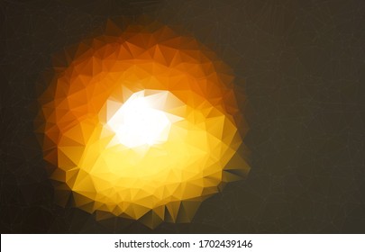 Triangle Background Colored Wallpaper Math Backdrop Stock Illustration ...