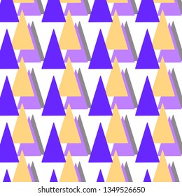 Triangle Background Retro Triangle Pattern Gradient Stock Illustration ...