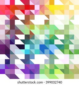 Triangle Color Pixel Pattern Background Stock Illustration 399032740 ...