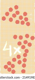 Triangle Drawing Pattern 4x Symbol Touch Stock Illustration 2149198365 ...