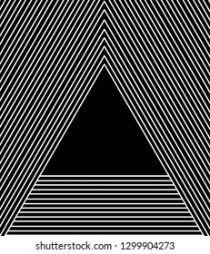 Triangular Stripes Background Stock Illustration 1299904273 | Shutterstock
