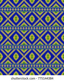 Seamless Tribal Navajo Brick Pattern Indian Stock Vector (Royalty Free ...