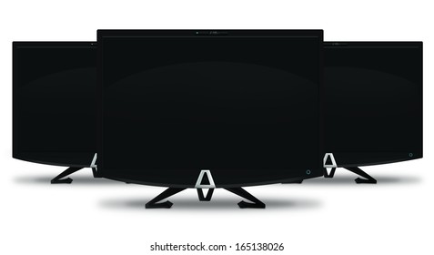 198 Triple monitors Images, Stock Photos & Vectors | Shutterstock