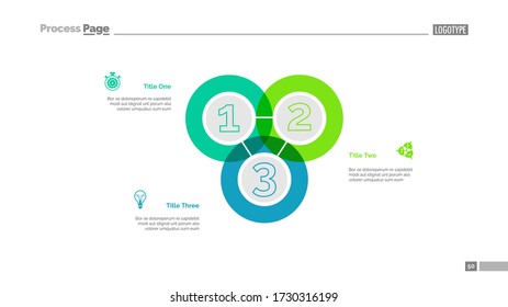 Triple Intersect Graph Slide Template: เวกเตอร์สต็อก (ปลอดค่าลิขสิทธิ์ ...