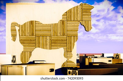 Trojan Horse Computer 3d Rendering Stock Illustration 742093093 ...