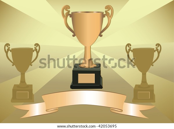 Trophy Banner Stock Illustration 42053695 | Shutterstock