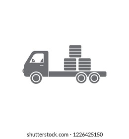 Truck Load Icon Simple Element Illustration Stock Illustration ...