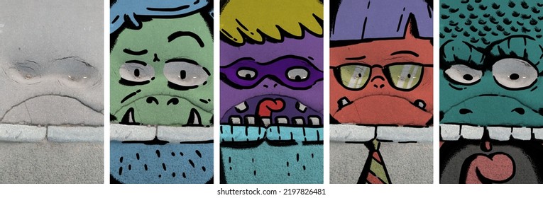 Try Repeat Drawing How Draw Monsters Stock Illustration 2197826481 ...