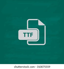 Ttf Extension Text File Type Icon: เวกเตอร์สต็อก (ปลอดค่าลิขสิทธิ์ ...