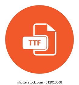 Ttf Extension Text File Type Simple Stock Illustration 312018068 ...