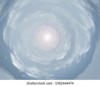 Tunnel Clouds 3d Rendering Stock Illustration 1582444474 | Shutterstock