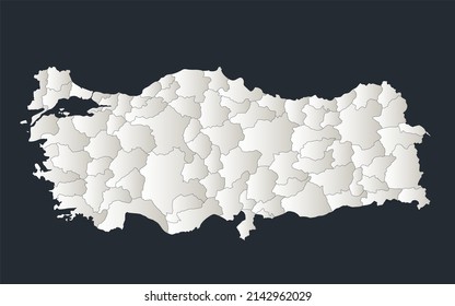 746 Turkey blank map Images, Stock Photos & Vectors | Shutterstock