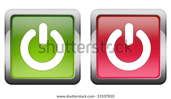 Turn on off buttons