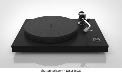 Turntable Front 3d Rendering 스톡 일러스트 1281548029 | Shutterstock