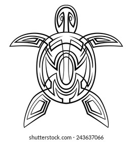 Turtle Symbol Stock Illustration 243637066 | Shutterstock