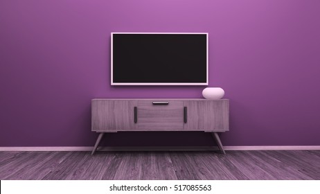 Tv Display 3d Rendering Stock Illustration 517085563 | Shutterstock