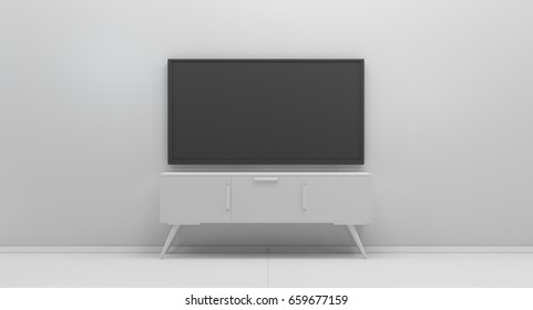 Tv Display 3d Rendering Stock Illustration 659677165 | Shutterstock