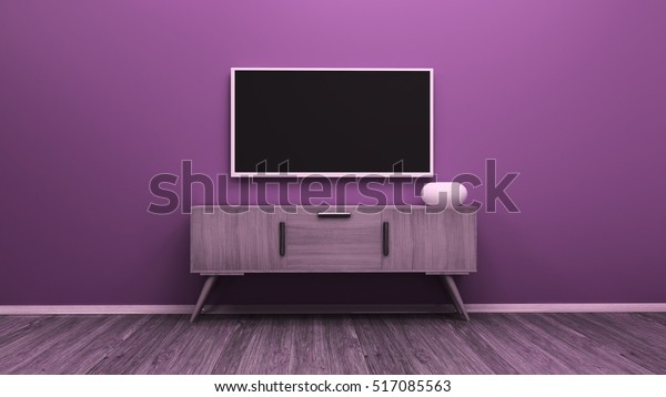 Tv Display 3d Rendering Stock Illustration 517085563 | Shutterstock