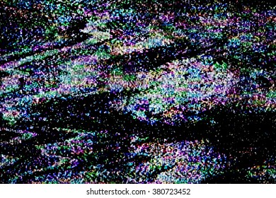 Tv Static Screen Stock Illustration 380723452
