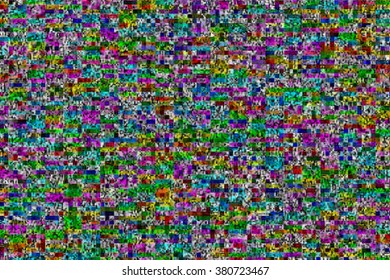 Tv Static Screen 스톡 일러스트 380723701 | Shutterstock