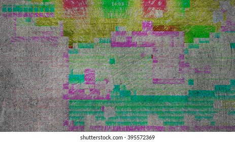 Tv Static Screen Stock Illustration 395572369 | Shutterstock