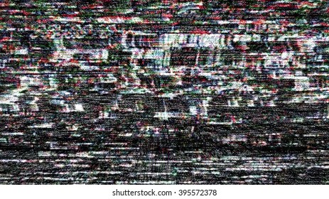 Tv Static Screen Stock Illustration 395572378 | Shutterstock