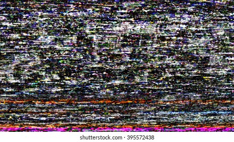 Tv Static Screen Stock Illustration 395572438 | Shutterstock