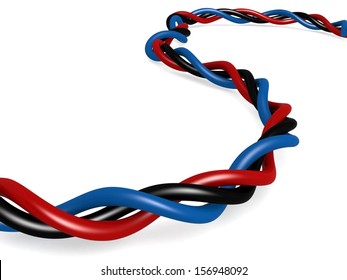 Twisted Wire Stock Illustration 156948092