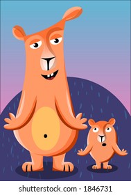 Two Bears Stock Illustration 1846731 | Shutterstock