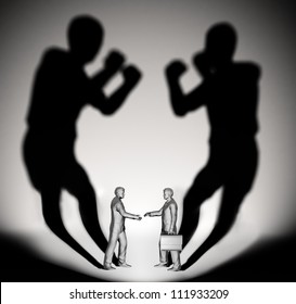 138 Boxers Shaking Hands Images, Stock Photos & Vectors | Shutterstock