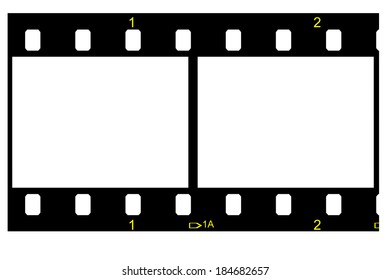 Grayscale Film Heart Frames Stock Vector (Royalty Free) 93199426