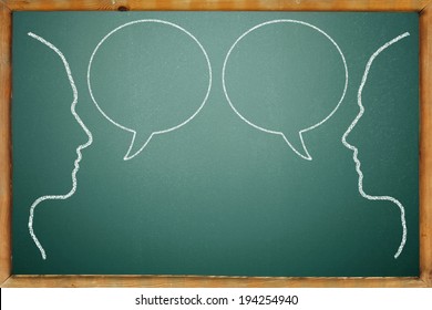 10,088 Two Heads Talking Images, Stock Photos & Vectors | Shutterstock