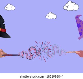 3,329 Wizard fighting Images, Stock Photos & Vectors | Shutterstock