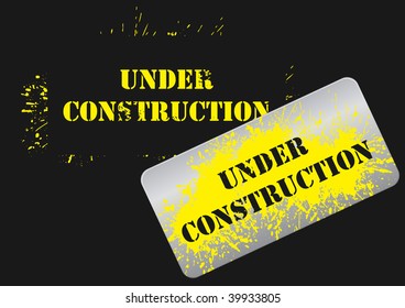 Under Construction Stock Illustration 39933805 | Shutterstock