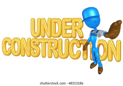 Under Construction Notice Stock Illustration 48313192 | Shutterstock
