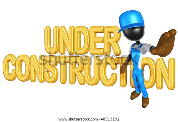 Under Construction Notice Stock Illustration 48313192 | Shutterstock