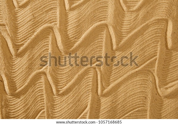 Undulating Art Flowing Wave Pattern Concentric Stock Illustration ...