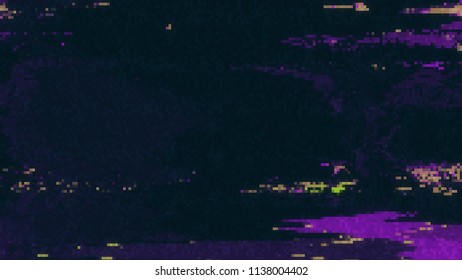 Video Damage Broadcasting Error Teal Blue Stock Photo 1517275877 ...